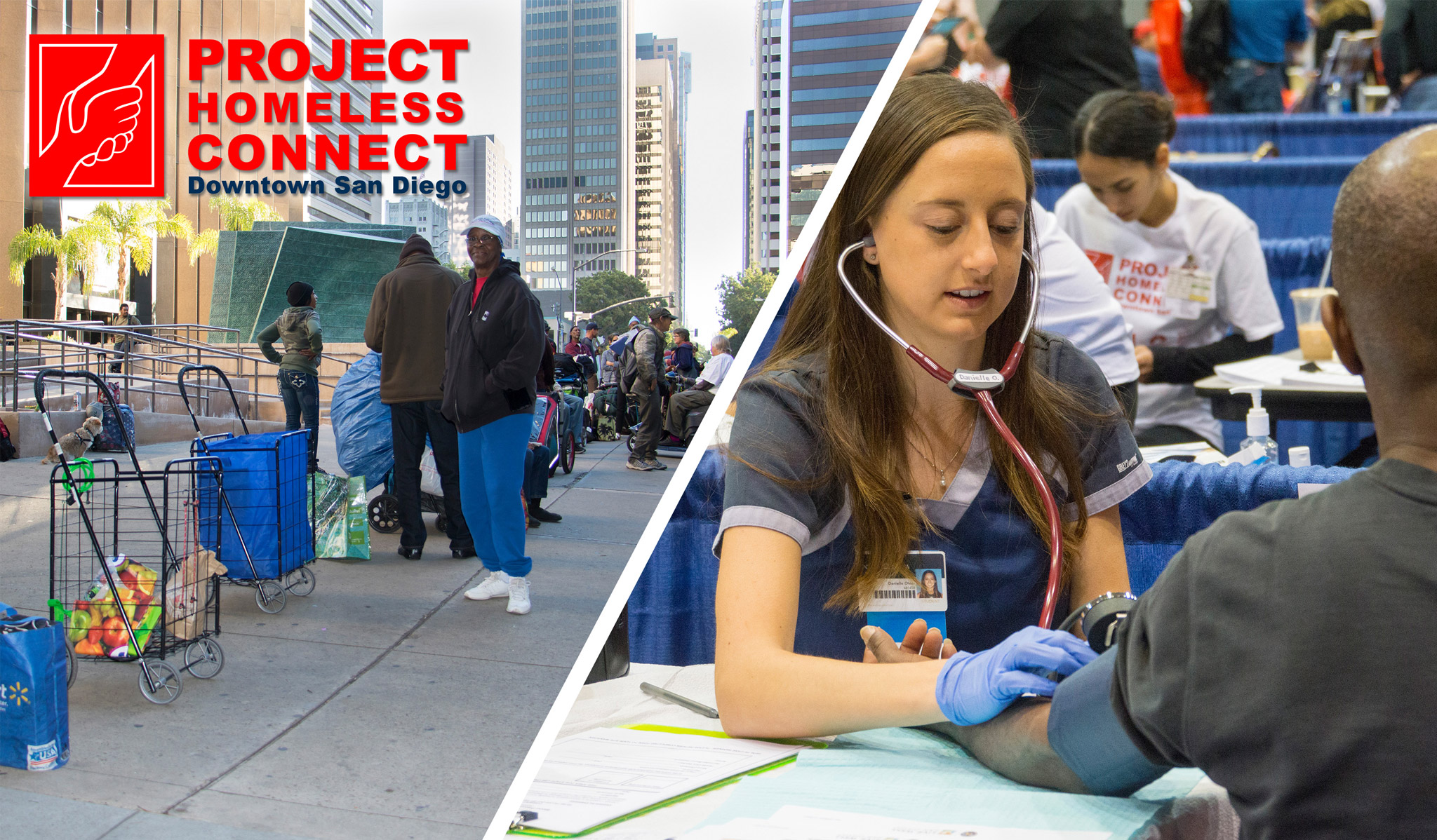 845 Homeless People Access Services at 12th Project Homeless Connect